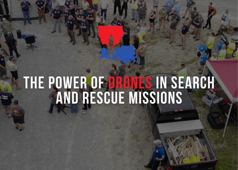 The Power of Drones in Search and Rescue Missions | Cajun Navy 2016